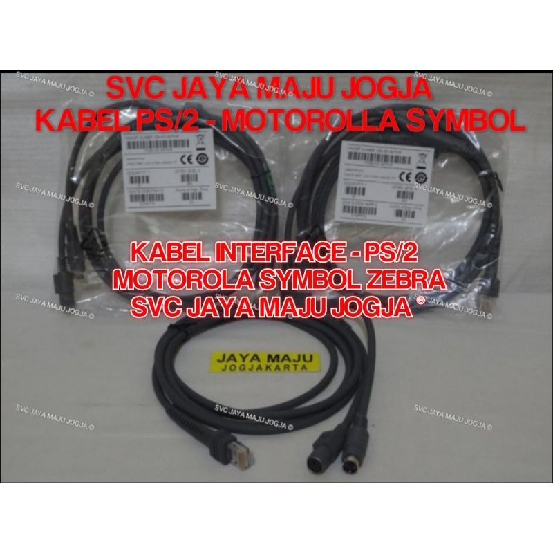 Jual [ SPAREPART ZEBRA - LS SERIES ] KABEL INTERFACE - PS/2 PS2 ...