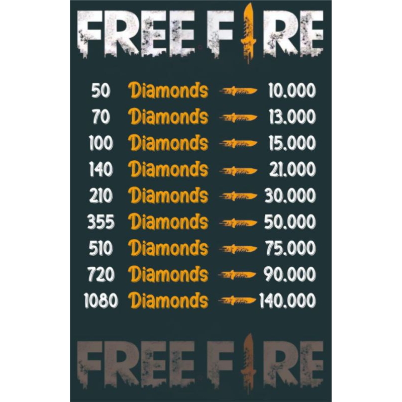Jual DM Garena Free Fire | Shopee Indonesia