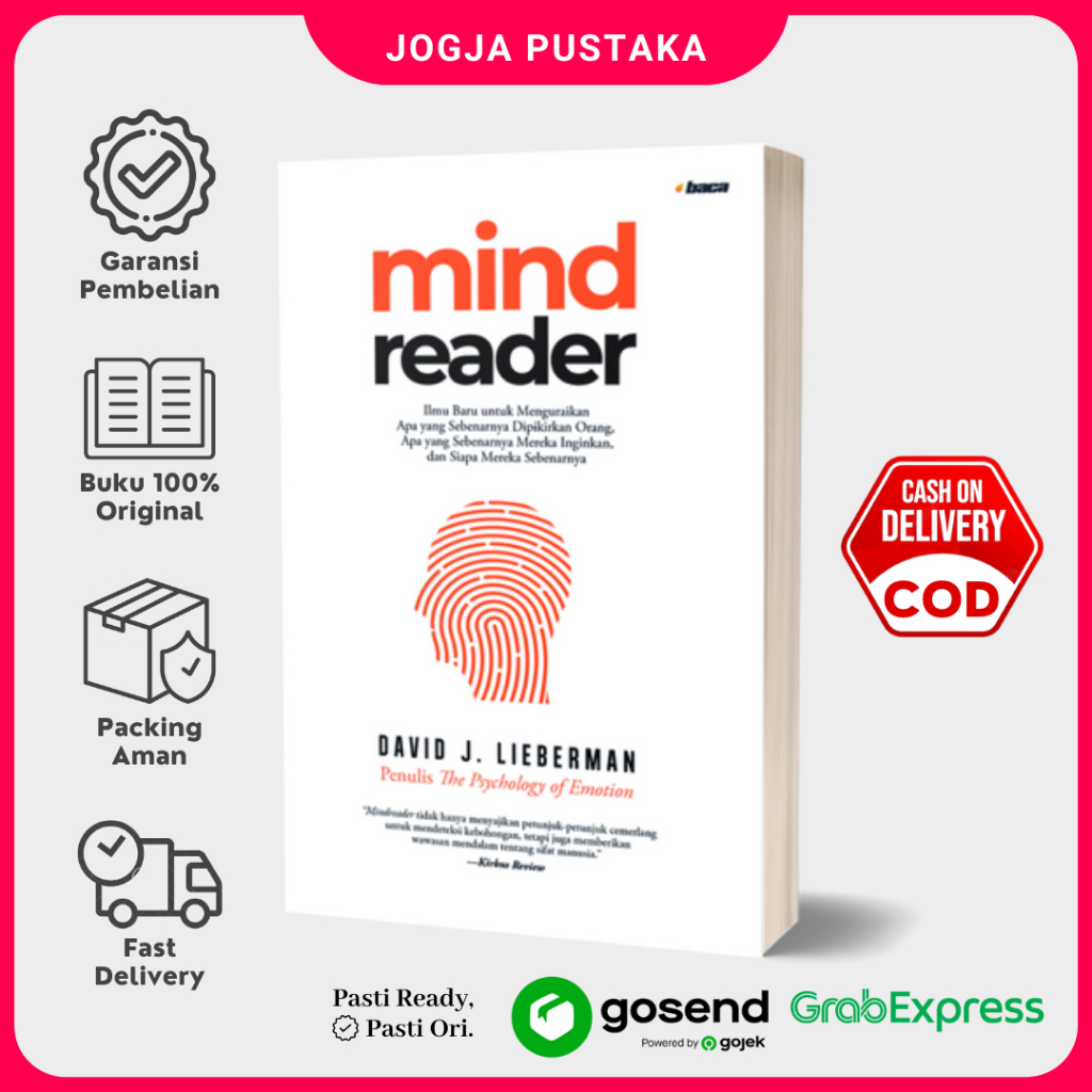 Jual Buku Mindreader - David J. Lieberman | Shopee Indonesia