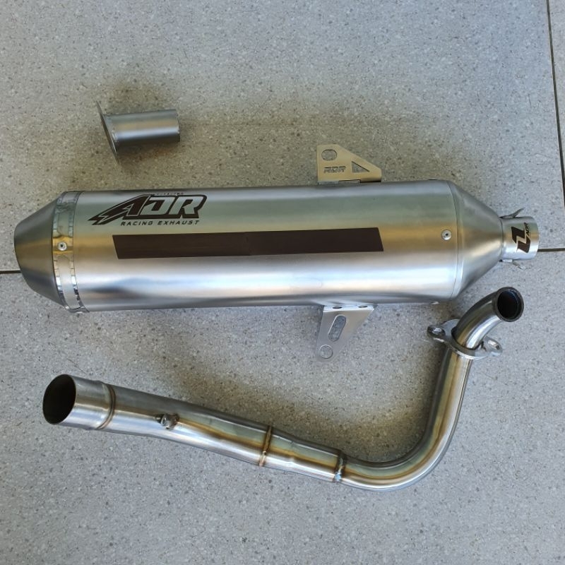 Jual KNALPOT ADR RACING TYPE OP ONE VAPORBLASTING UNTUK MOTOR NMAXOLD ...