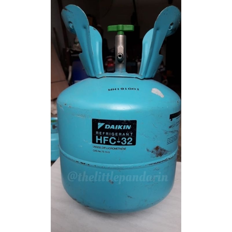 Jual Tabung Kosong Freon AC Daikin R32 3KG | Tabung Bekas Daikin Refrigerant R32 | Shopee Indonesia