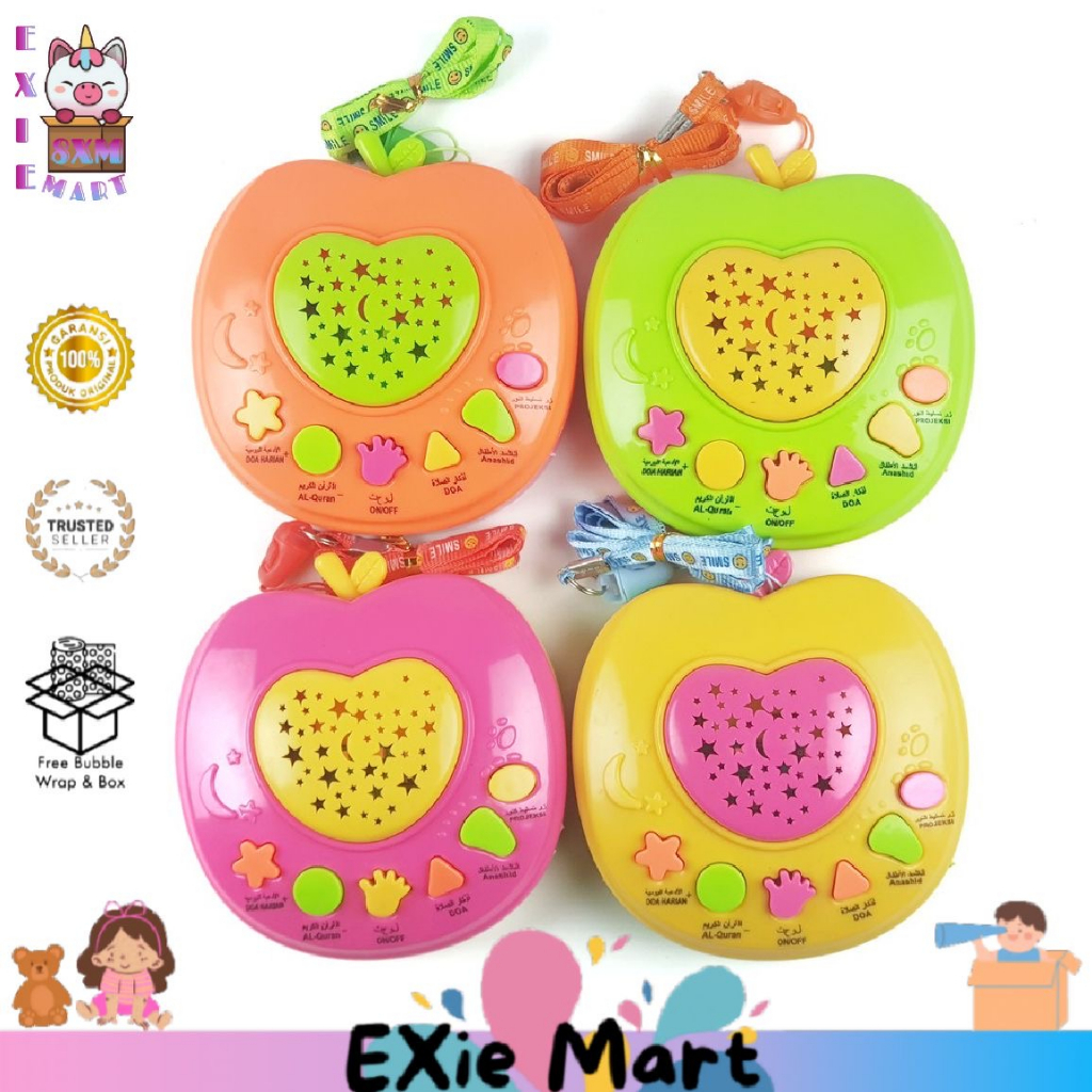 Jual MAINAN EDUKASI ANAK APPLE APEL QUR'AN BELAJAR NGAJI DOA ISLAM ...