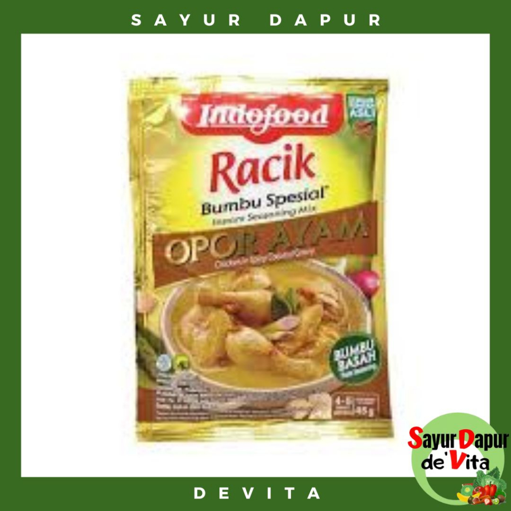 Jual Aneka Macam Bumbu Racik Basah Indofood 45 gram | Shopee Indonesia