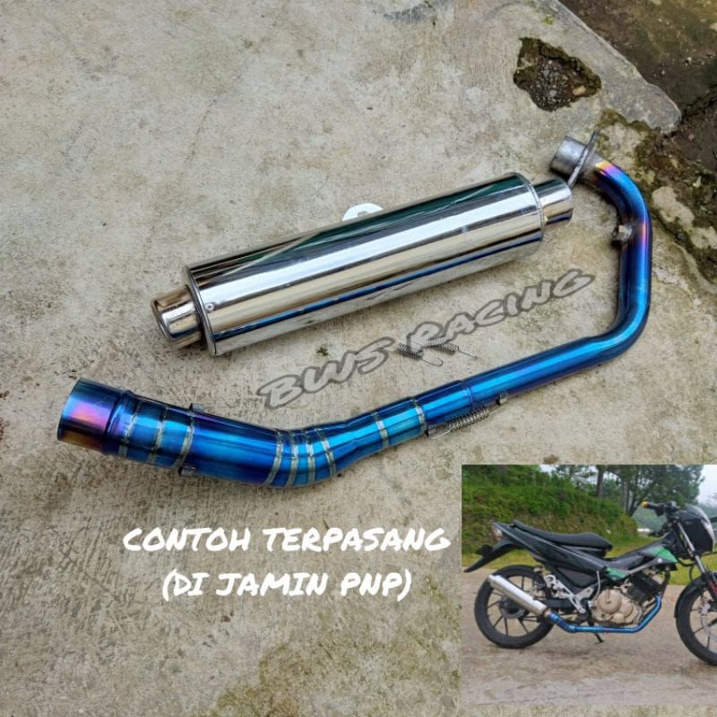 Jual knalpot ckd standar satria Fu PNP Vixion Sonic cb150r Verza ...