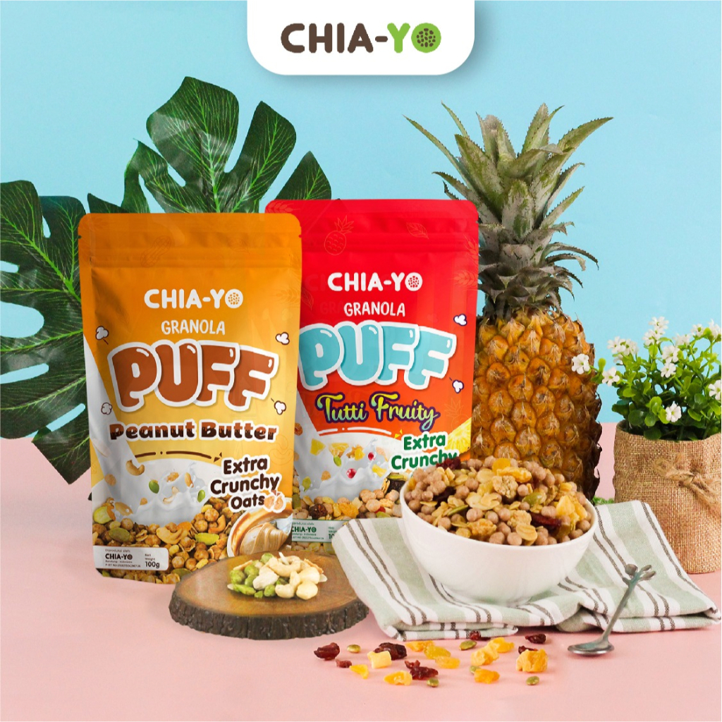 Jual Chiayo Granola Puff 100gr | Shopee Indonesia
