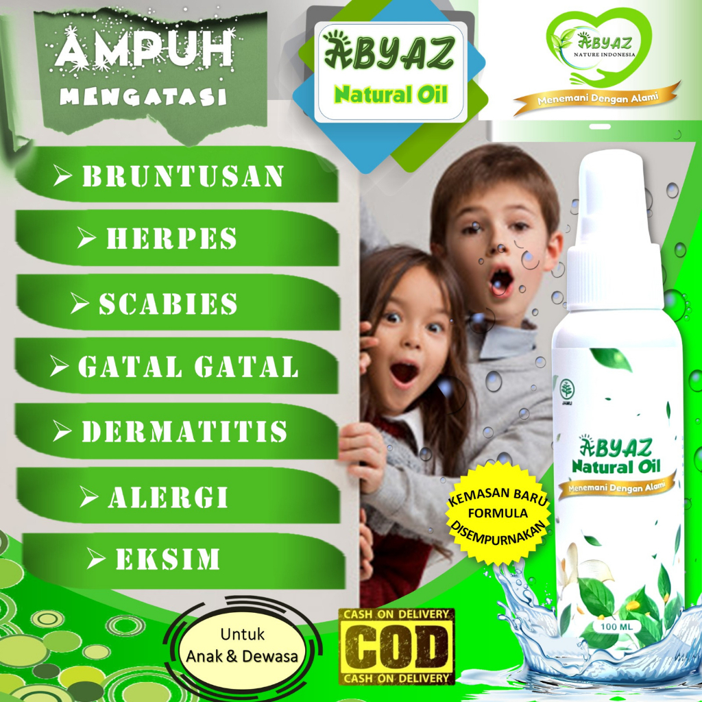Jual OBAT BRUNTUSAN HERPES SCABIES GATAL DERMATITIS ALERGI EKSIM BABY ...
