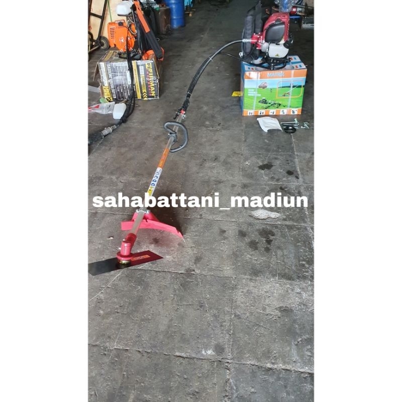 Jual MATRIX Mesin Potong Rumput Gendong 4 Tak Brush Cutter 4 STROKE Kualitas Terbaik | Shopee ...