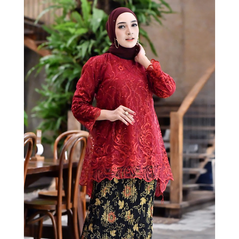 Jual COD-SET KEBAYA AZKIA- BAJU KEBAYA MODERN - - NASYEF COLLECTION ...