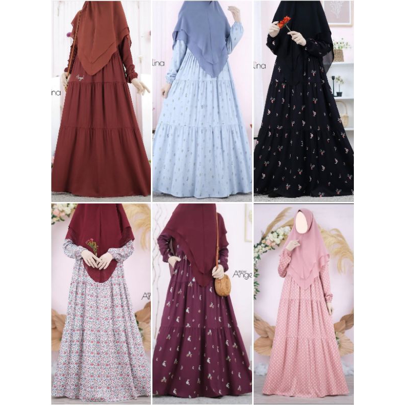 Jual atelier angelina bella sarah serene paris japanese viscose ...