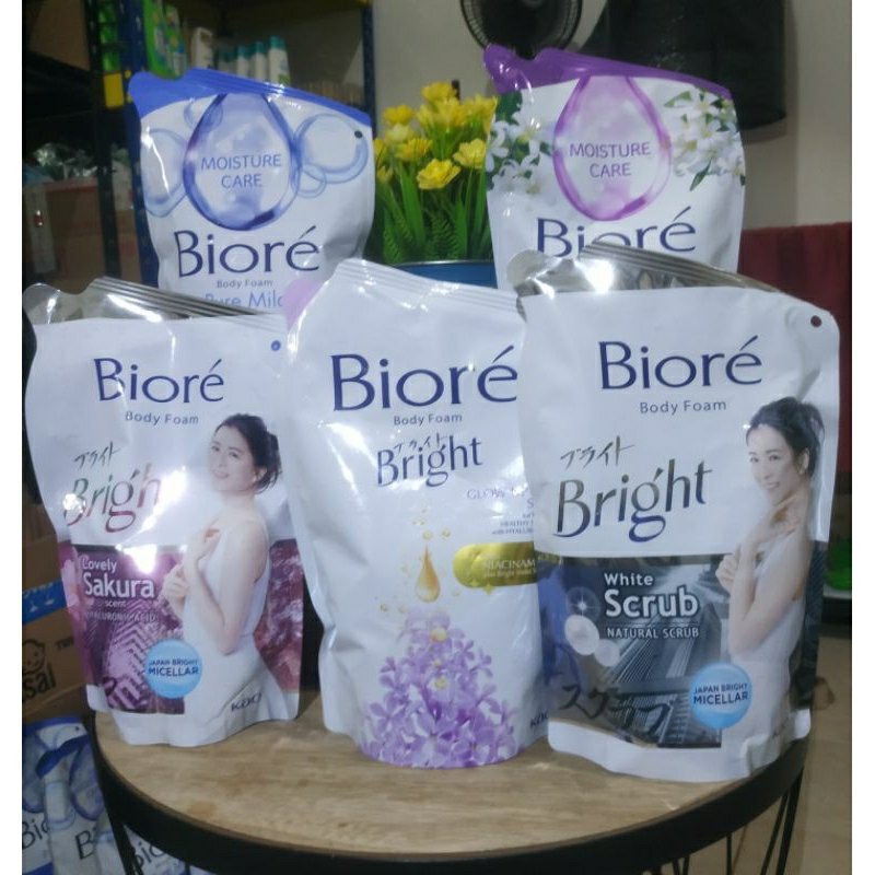 Jual Biore Body Foam Refill 400 ml | Shopee Indonesia