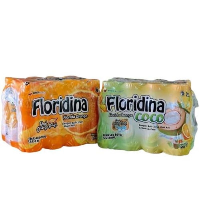 Jual Floridina Orange / Coco 350ml Pack isi 12 Botol | Shopee Indonesia
