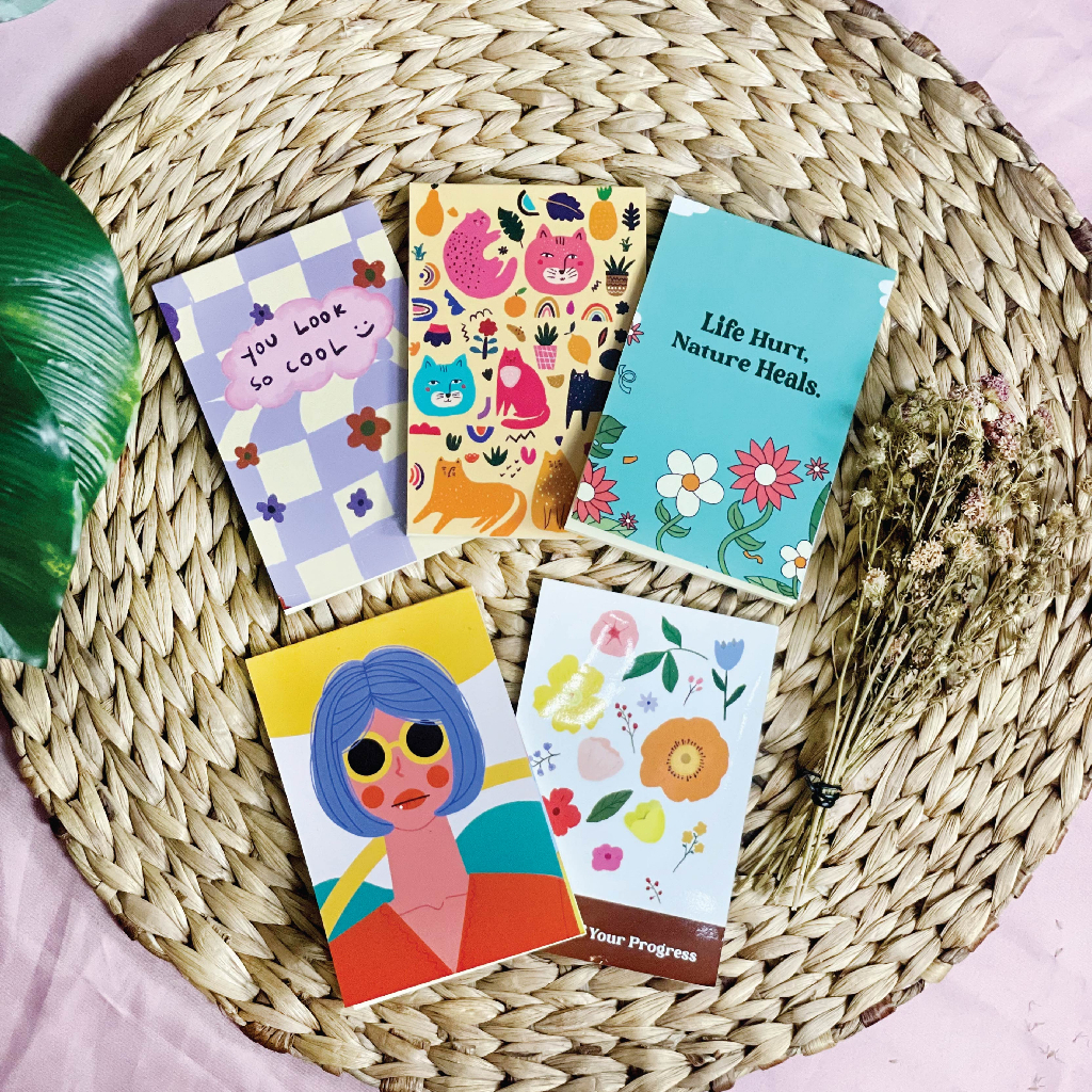 Jual Block Note A6 Estetik Buku Catatan Polos - ATK | Shopee Indonesia