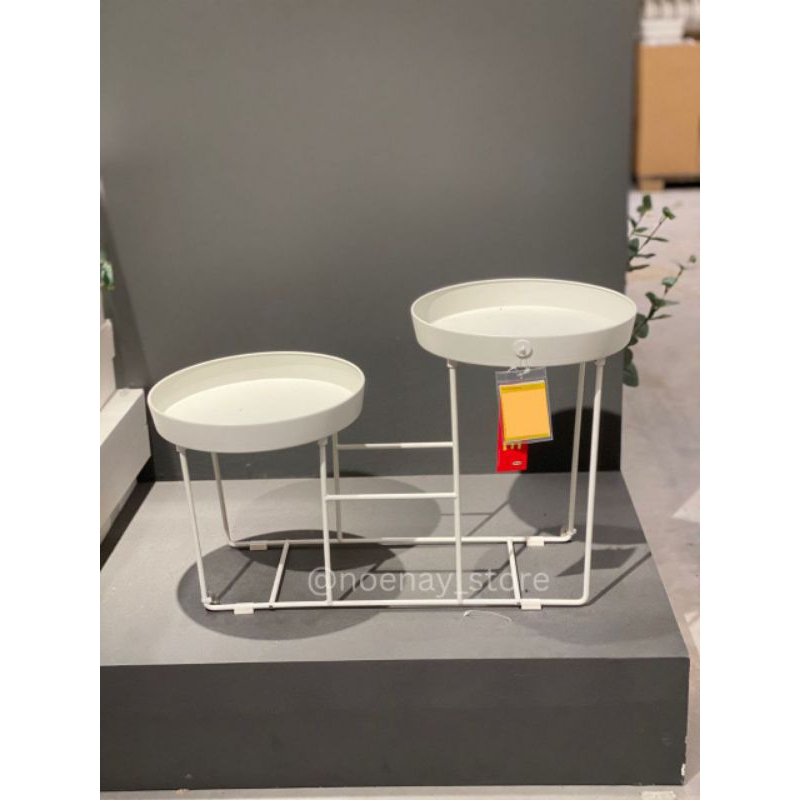 Jual Stand Tanaman 2 Tingkat Baja Putih | Shopee Indonesia