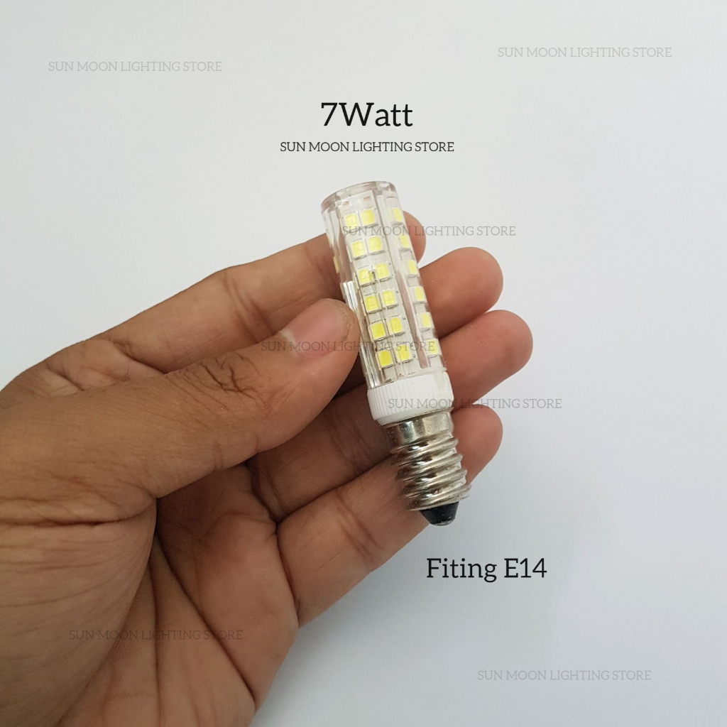 Jual Lampu kulkas halogen led 7W E14 220V warm / white cooker hood lamp | Shopee Indonesia