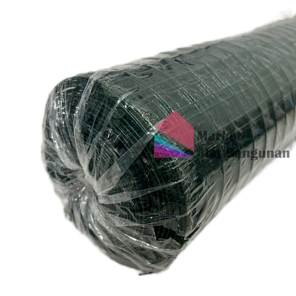 Jual Kawat Loket PVC 3/4" Hijau / Ram Kawat PVC 3/4 Inci / Kawat Ayakan ...