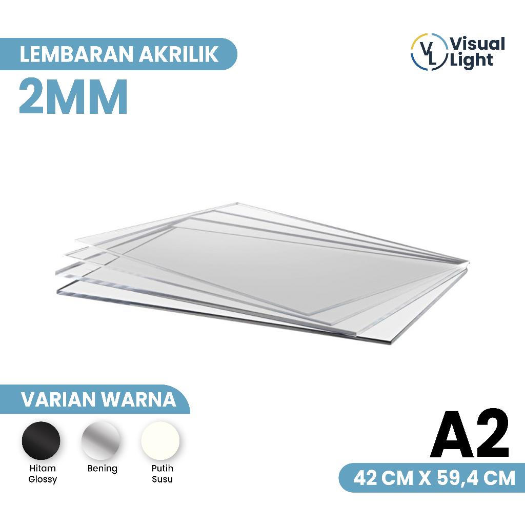 Jual AKRILIK LEMBARAN / ACRYLIC SHEET / LEMBARAN ACRYLIC BENING A2 2MM | Shopee Indonesia