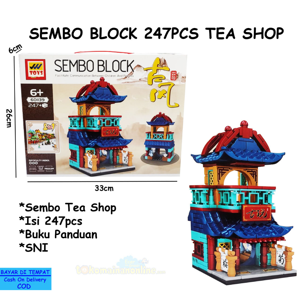 Jual SEMBO BLOCK TOKO TAKOYAKI STORE MINISO UNNIQQLOO MCD MCDONALD KFC STARBUCKS SEVEN ELEVEN ...
