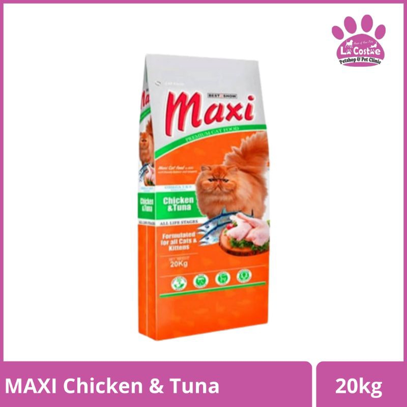 Jual MAXI Chiken & Tuna 20kg | Shopee Indonesia