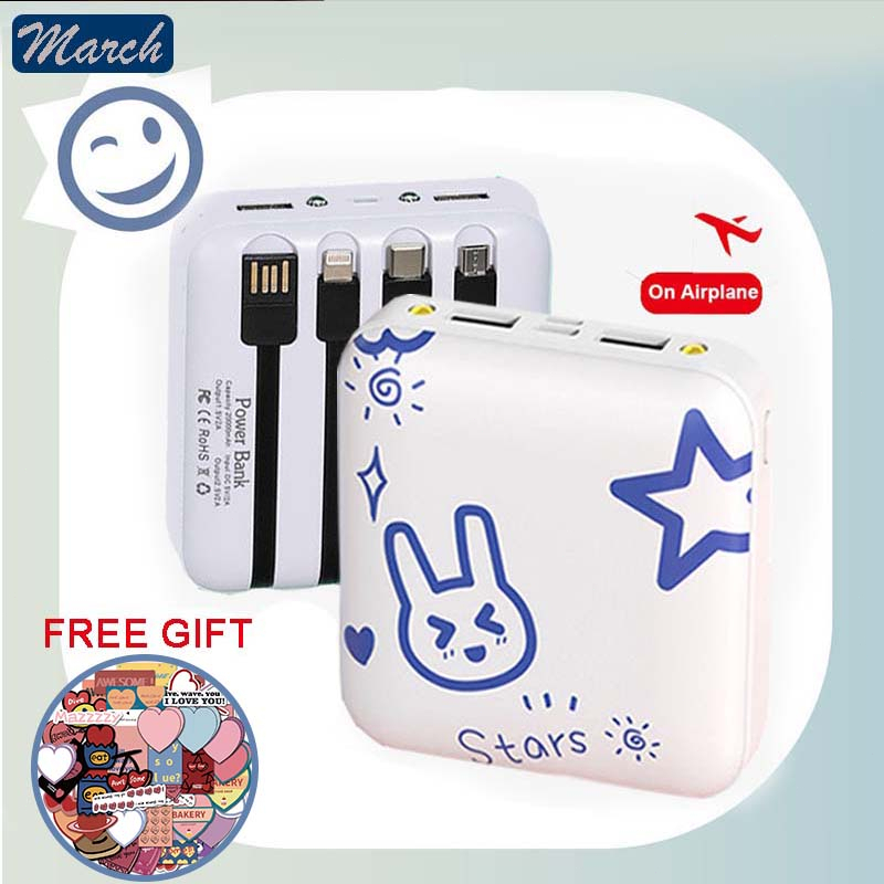 Jual Powerbank IPHONE 20000mAH Fast Charging Power. Bank 5 IN 1 MINI ...