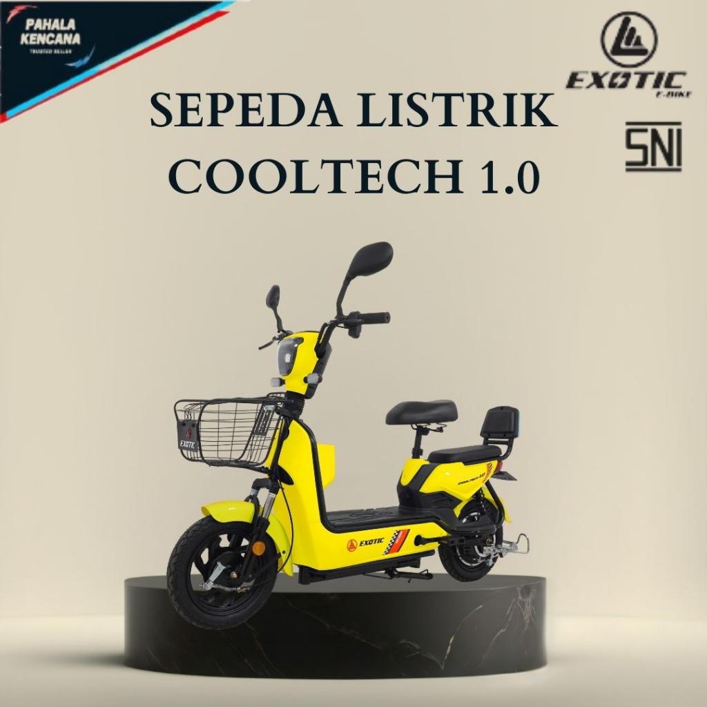 Jual Pacific Exotic Cooltech 1.0 Sepeda Listrik selis COOL TECH KULTEK ...