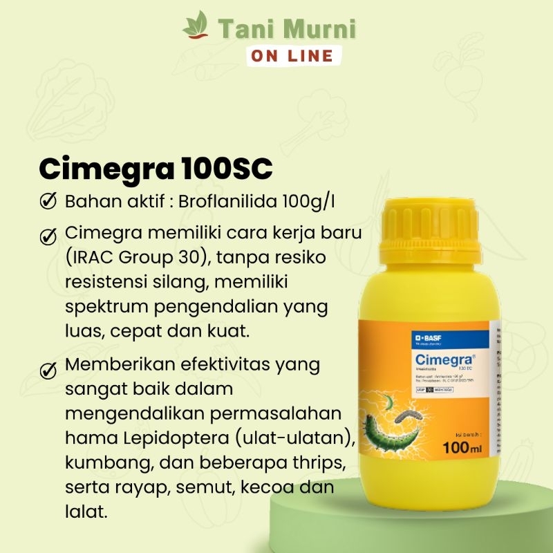 Jual Insektisida Untuk Ulat Cimegra BASF 50 ml | Shopee Indonesia