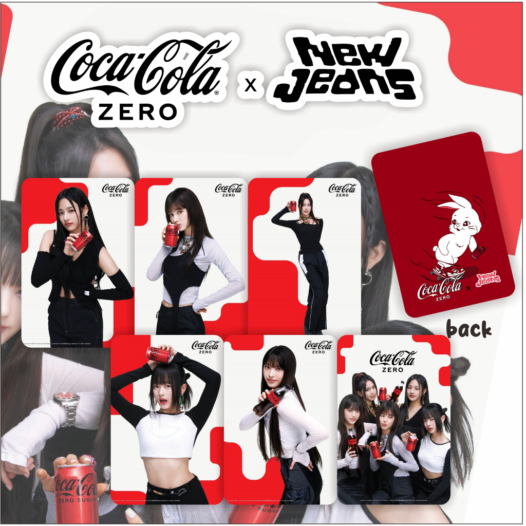 Jual Photocard New Jeans x coca cola, newjeans x mcd Collab | Shopee Indonesia
