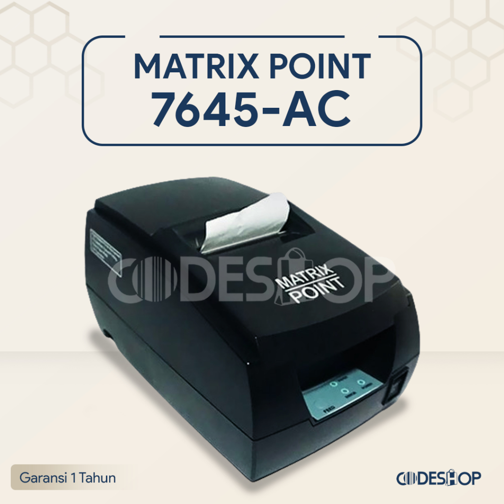 Jual Printer Thermal Dot Matrix Point TM-P7645 Auto Cutter 83mm ...