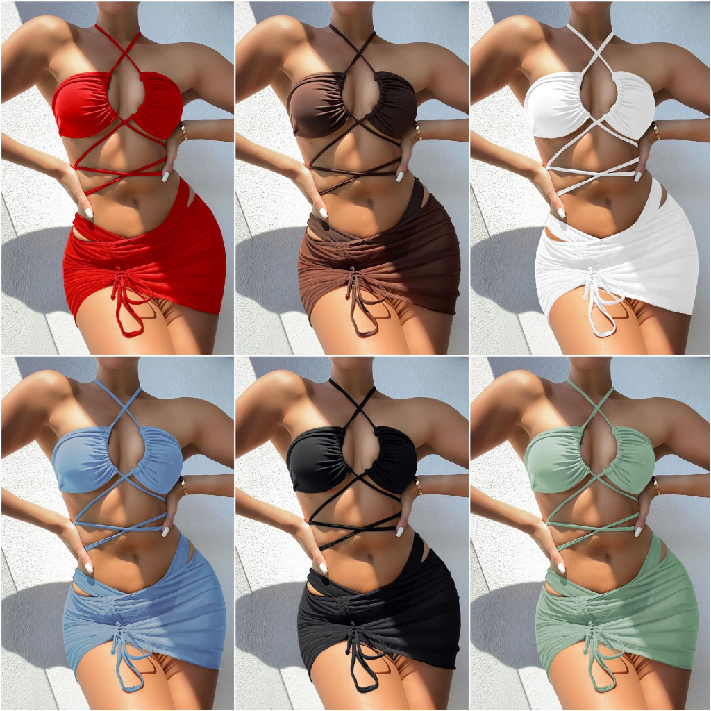 Jual Zavanese Bikini 3in1 Sienna Bikini Wanita Baju Renang Wanita