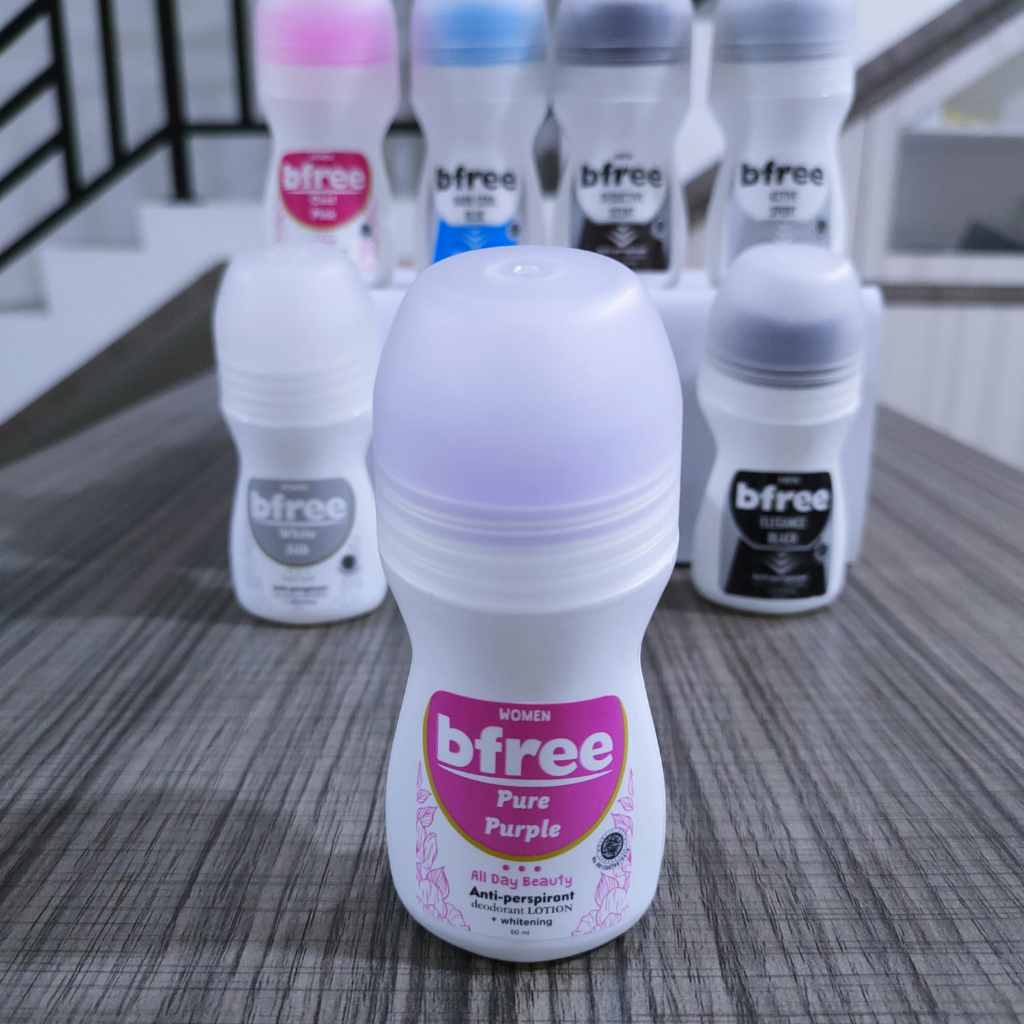 Jual BFREE Deo Roll On For Woman 50ml (Deodorant Dengan Kandungan ...