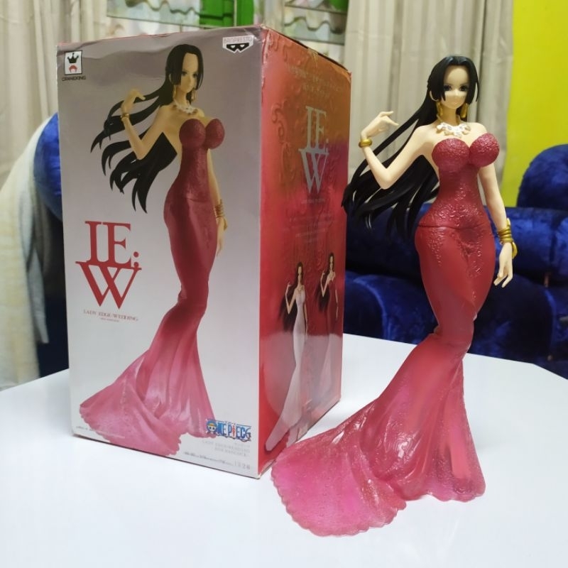 Jual Banpresto Lady Edge Wedding Boa Hancock Red | Shopee Indonesia
