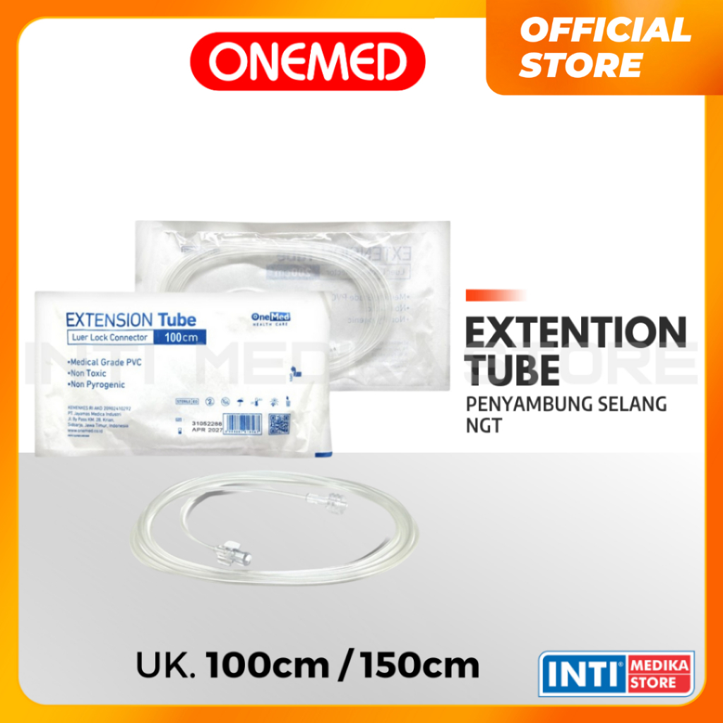 Jual ONEMED - Extension Tube | Penyambung Selang NGT / Infus / IV ...