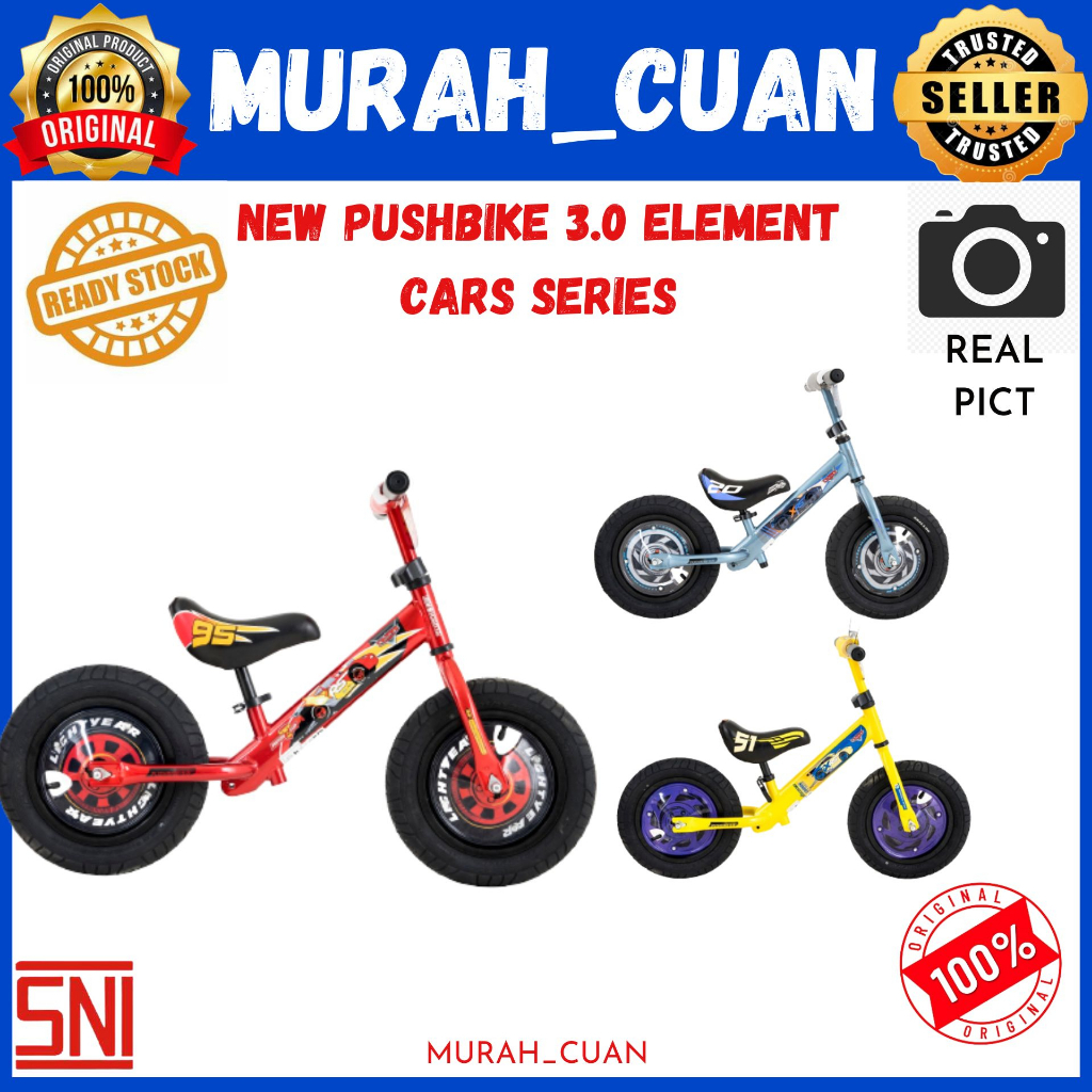 Jual Push Bike Sepeda Keseimbangan Anak/Balance Bike RMB 3.0 Air Ban ...