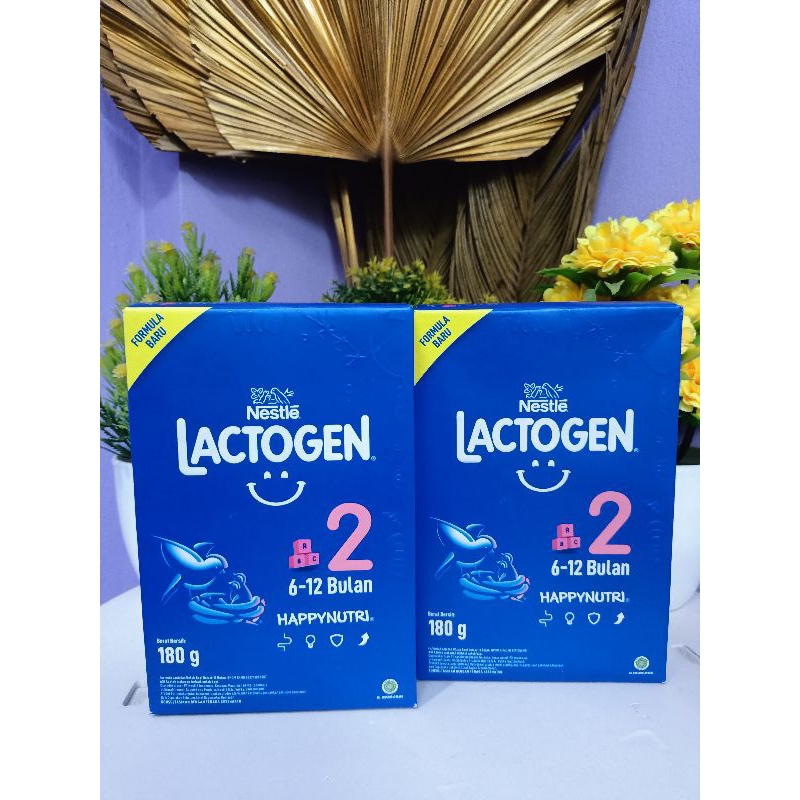 Jual NESTLE Lactogen 2 Susu Formula 6-12 Bulan 180 gram | Shopee Indonesia