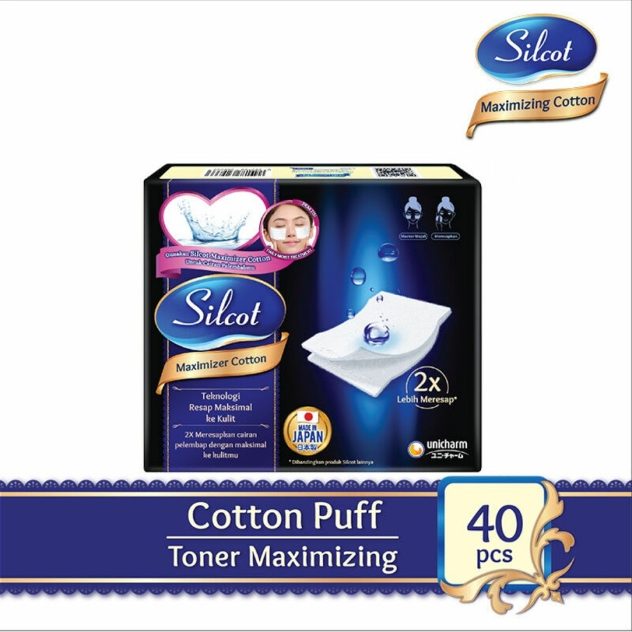 Jual Silcot Maximizer Cotton - Toner Maximizing Kapas CSM Isi 40 pcs | Shopee Indonesia