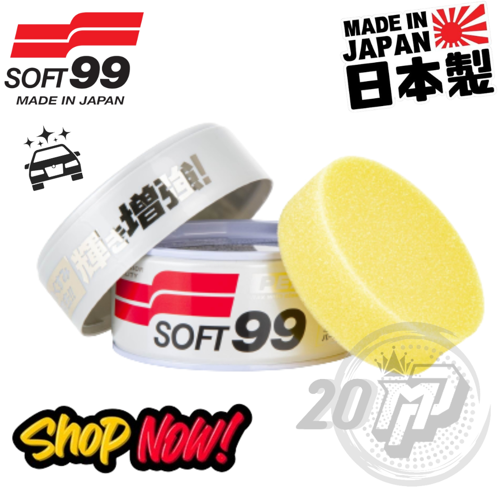 Jual Soft 99 Pearl and White Wax Pengkilap Body Mobil Warna Putih dan ...
