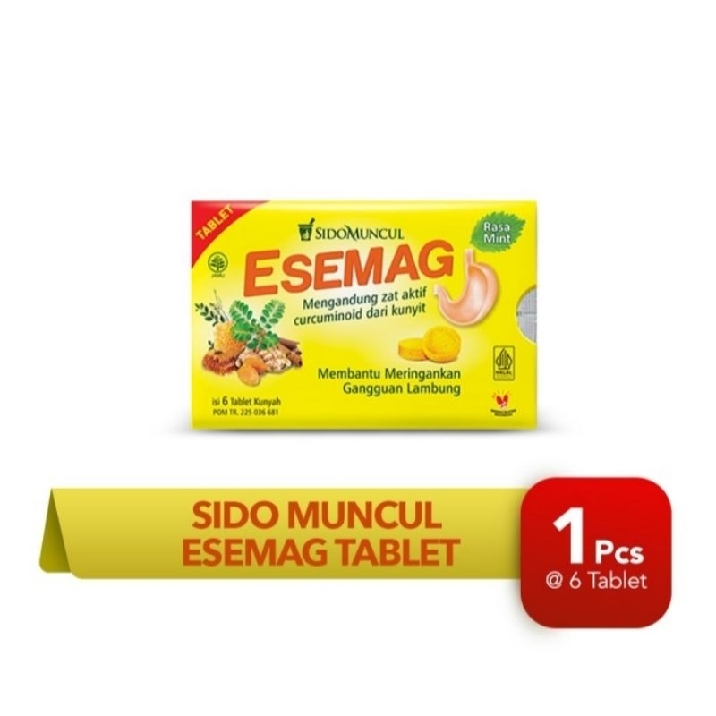 Jual ESEMAG Tablet Sidomuncul 1 box 30 tablet | Shopee Indonesia