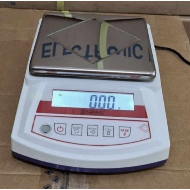 Jual Timbangan Emas Sayaki 3000 Gr x 0,01 Gr / Timbangan Lab 3000 Gr x 0,01 | Shopee Indonesia