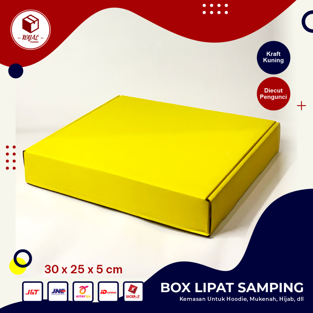 Jual Kardus / Box DC LS - size 30 x 25 x 5 cm Kardus/Packingbaju/Karton ...