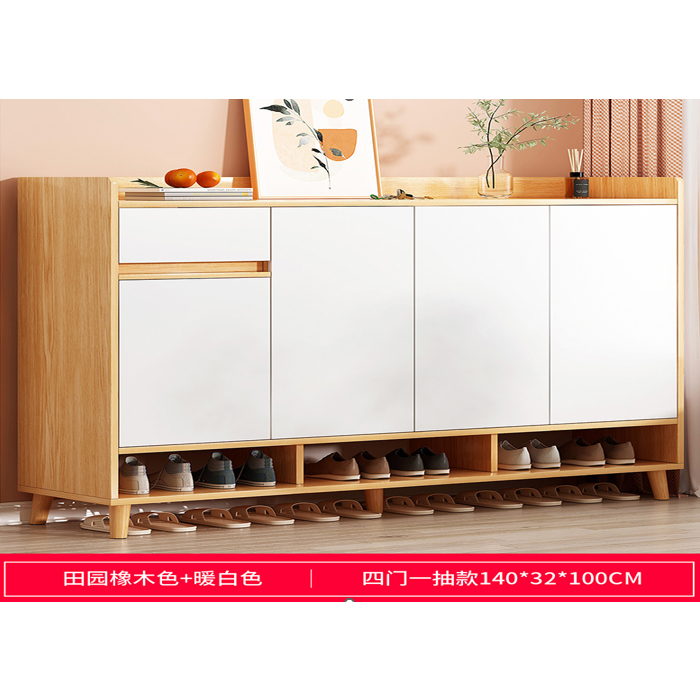 Jual Lemari Sepatu Kabinet / Rak Sepatu Kayu Tempat Penyimpanan Sepatu ...