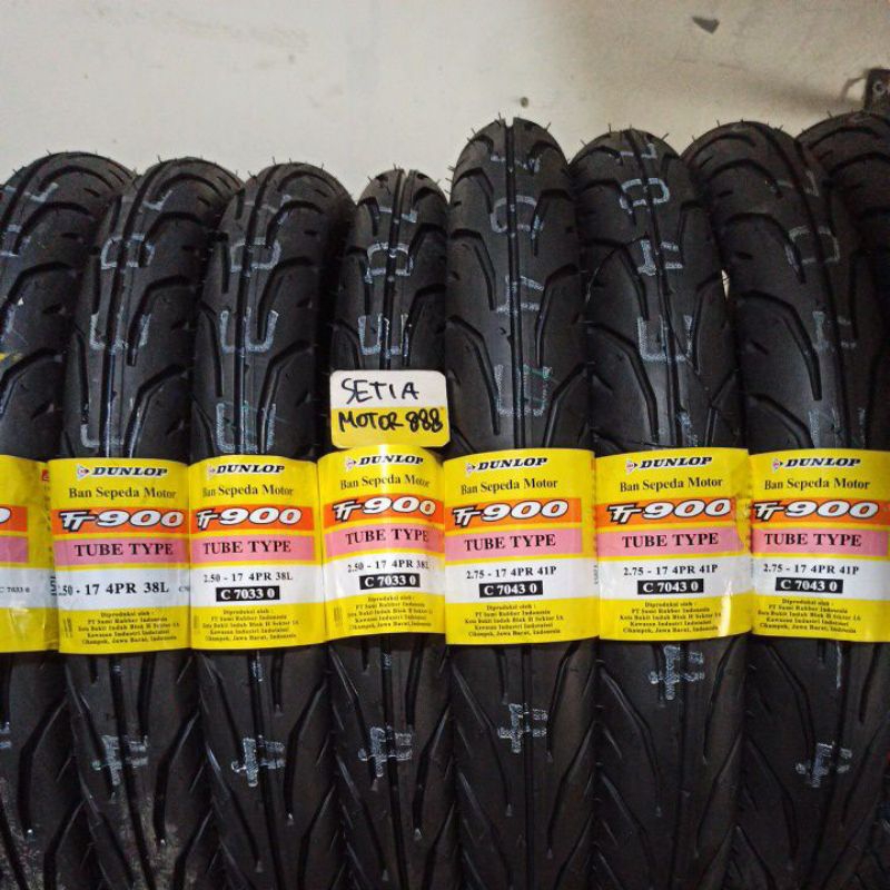 Jual TERLARIS!! Ban luar DUNLOP 225 250 275 - 17 TT900 Ban luar motor ...