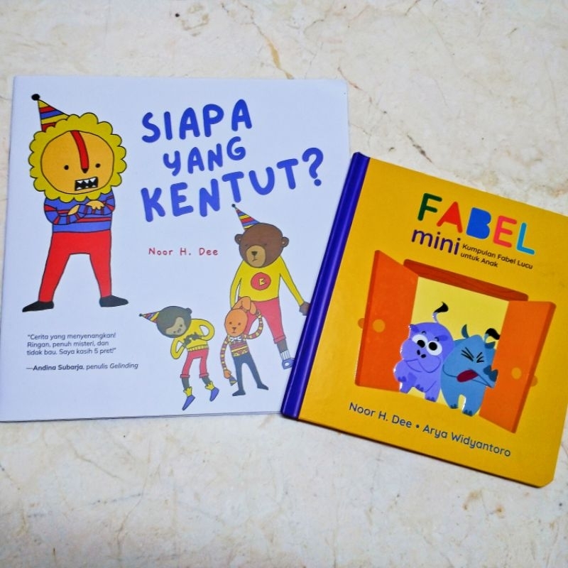 Jual Fabel mini + Siapa yang Kentut Noor H Dee buku cerita anak | Shopee Indonesia