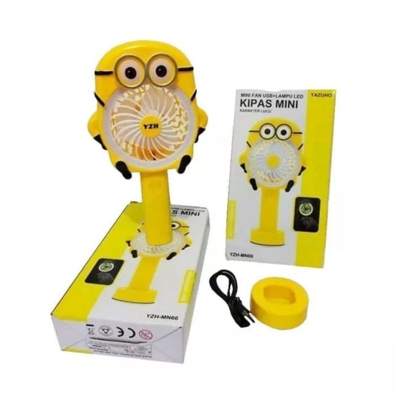 Jual Kipas Tangan Minion / Kipas Portable / Kipas Karakter Minion ...
