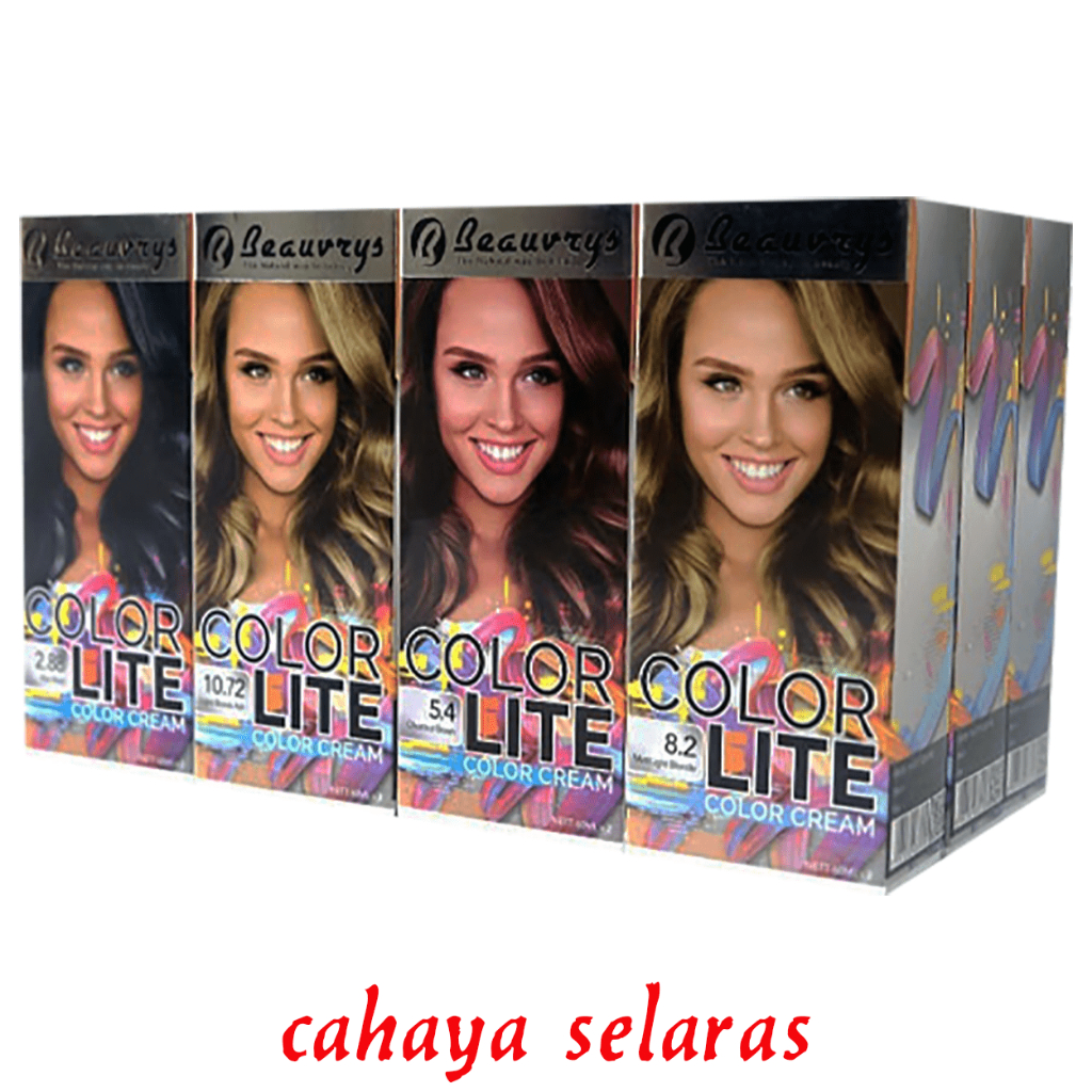 Jual COLORLITE BEAUVRYS 2x60ML | PEWARNA RAMBUT | COLOR LITE | Shopee ...