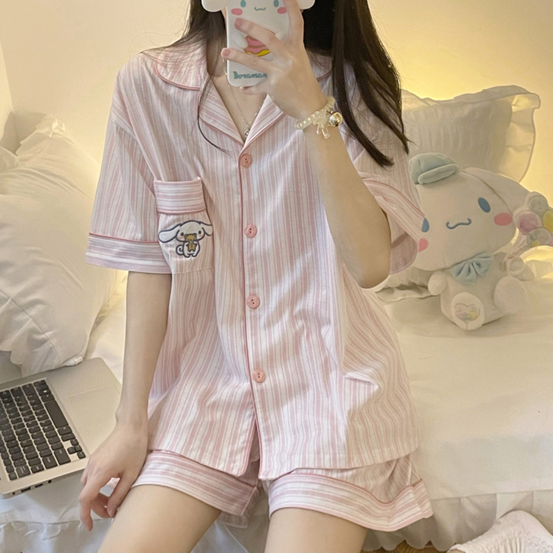 Jual Piyama Cute Baju Tidur Pink Premium Sleepwear Pajamas Wanita ...