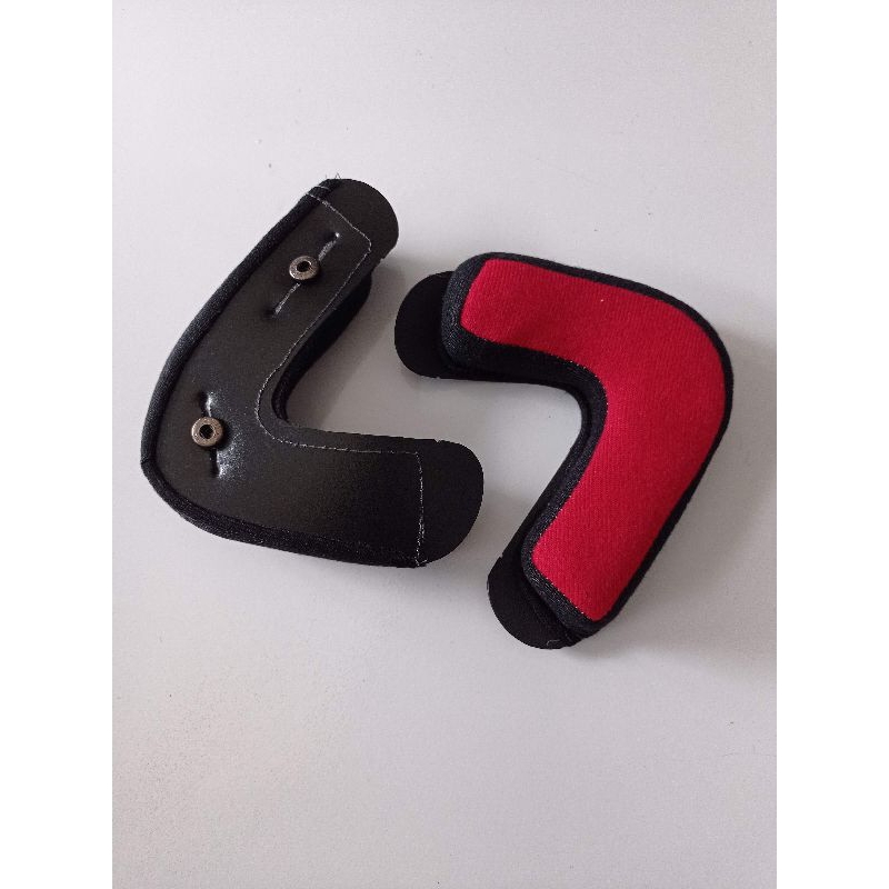 Jual busa helm kyt 2 vision satu set kancing klip BESI dan PLASTIK kaca ...