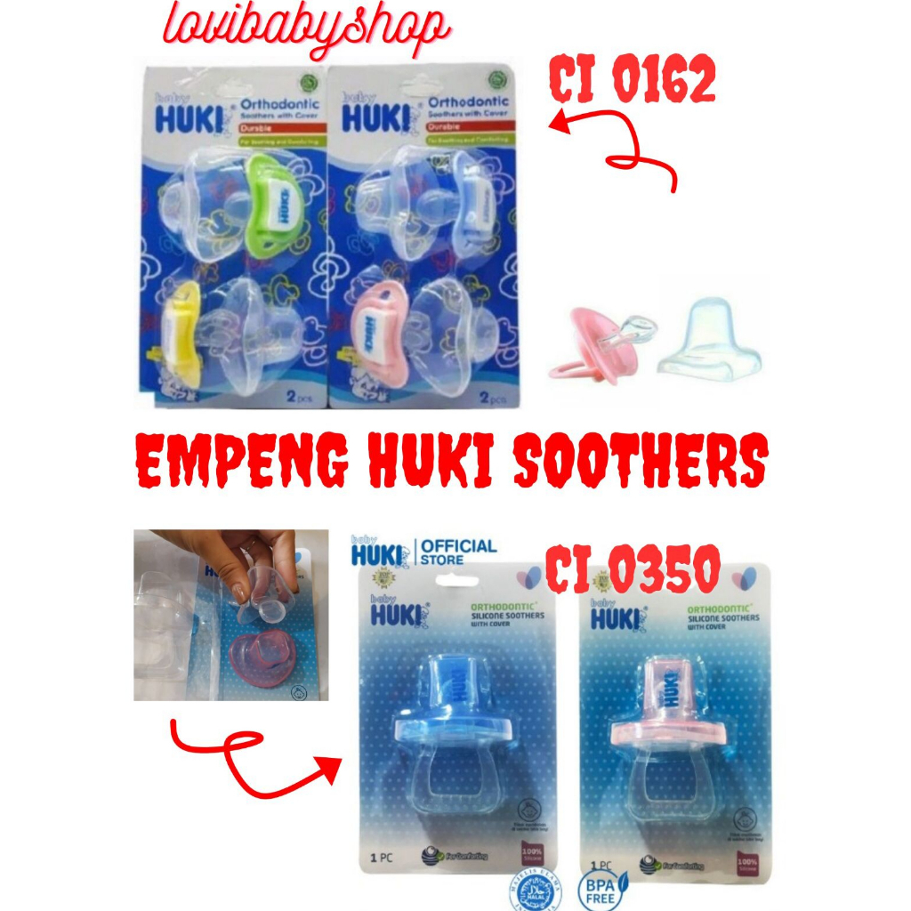Jual Empeng HUKI#Huki Empeng Gepeng/Orthodontic#Empeng HUKI Silicone# ...