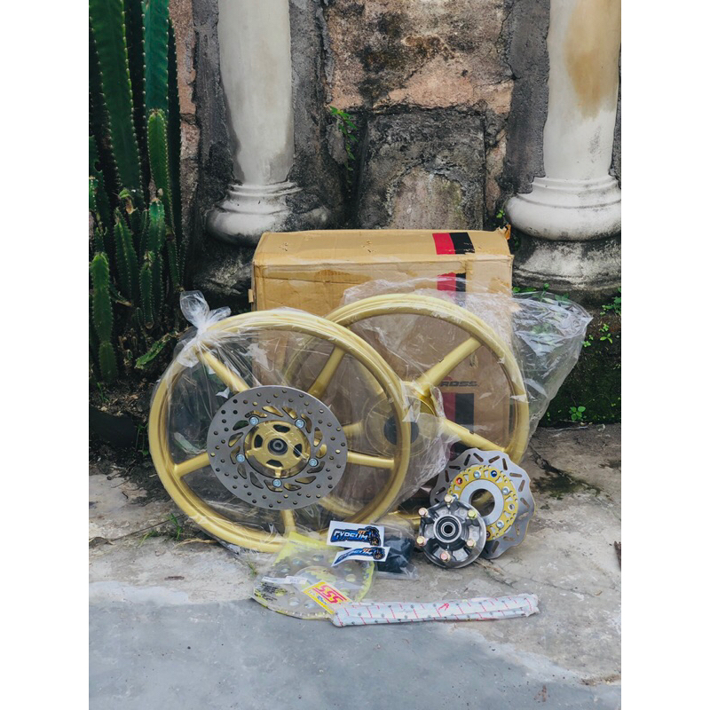 Jual velg copy rcb pnp klx/dtracker, CRF150, WR155 | Shopee Indonesia