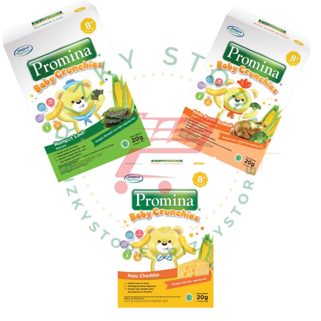 Jual Promina Baby Crunchies/Softcorn/Sup mi/Rice Crackers All Varian ...