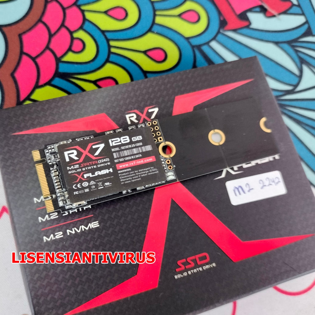 Jual SSD RX7 M2 SATA 2242 SSD M.2 SATA SSD M2 2242 128GB RX7 RESMI ...