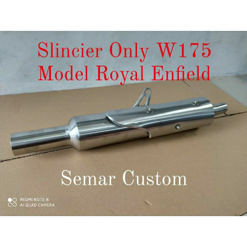 Jual SLINCIER KNALPOT ESTRELLA W175 PNP LEHER ORI W175SE W175TR ...